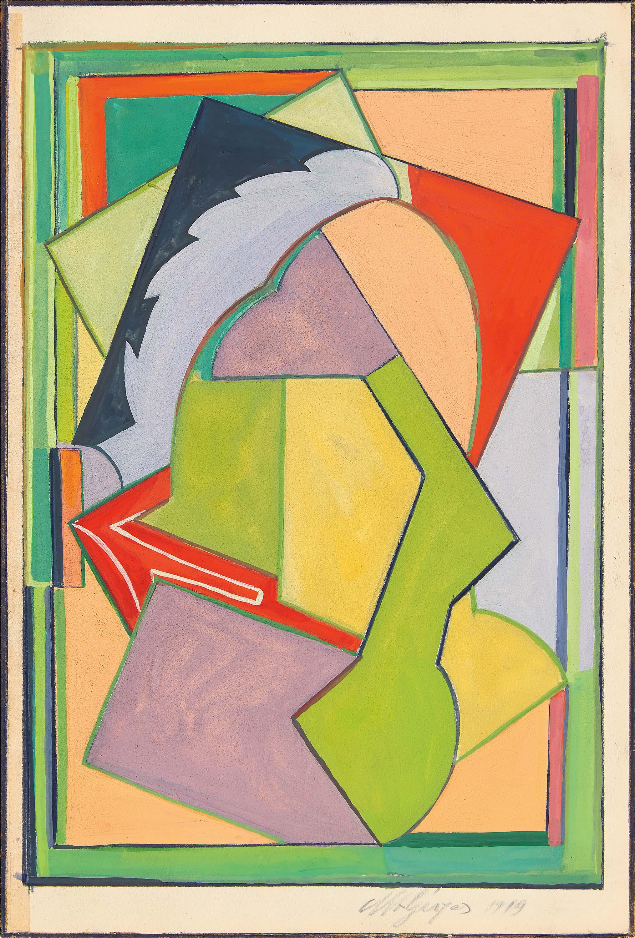 Evening Sale, Modern, Post War & Contemporary | Albert Gleizes-Ohne Titel | Van Ham Kunstauktionen